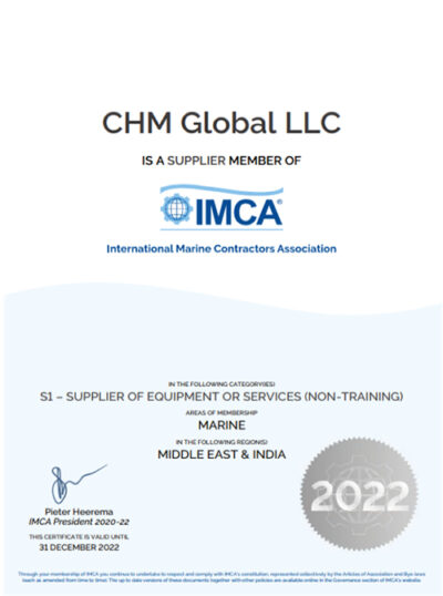 Certifications – CHM Global